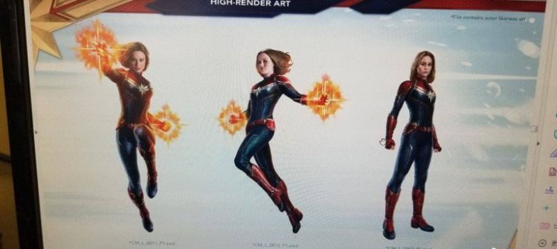 'Capitã Marvel': Novas fotos vazadas mostram visual da heroína e do ...