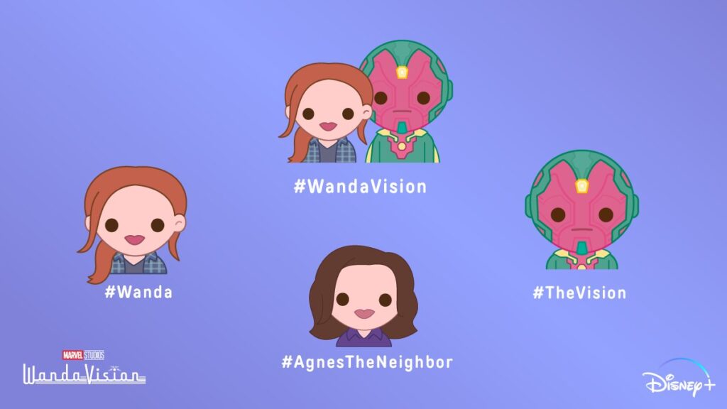 'WandaVision' ganha novos emojis adoráveis para Twitter; Confira! | CinePOP