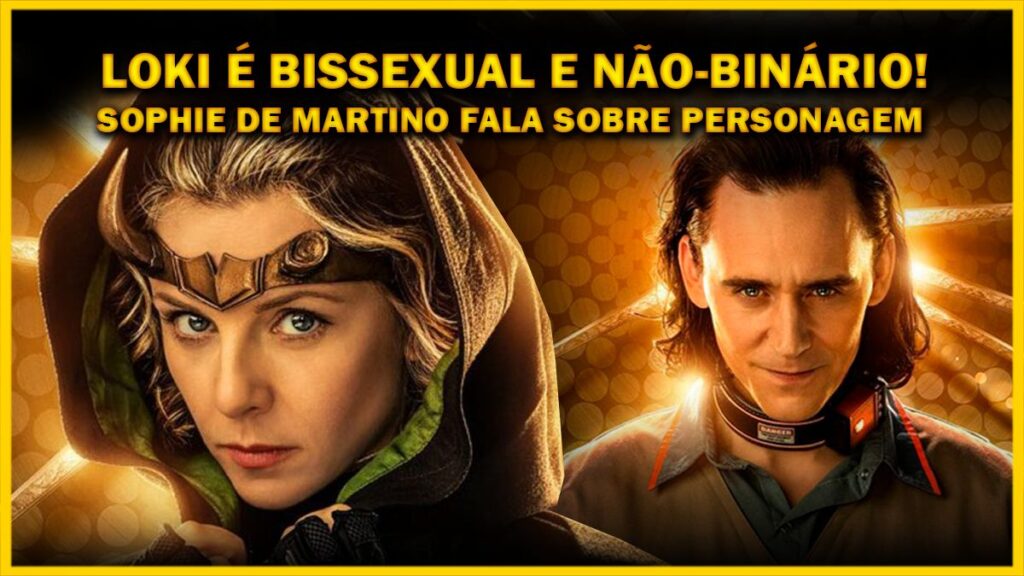 Loki é BISSEXUAL e NÃO-BINÁRIO! Sophie Di Martini fala sobre Sylvie e ...
