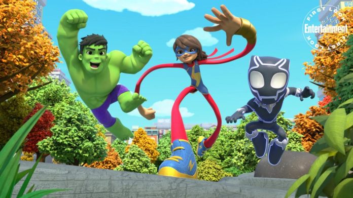 ‘Spidey and His Amazing Friends’: Nova série animada da Marvel ganha ...