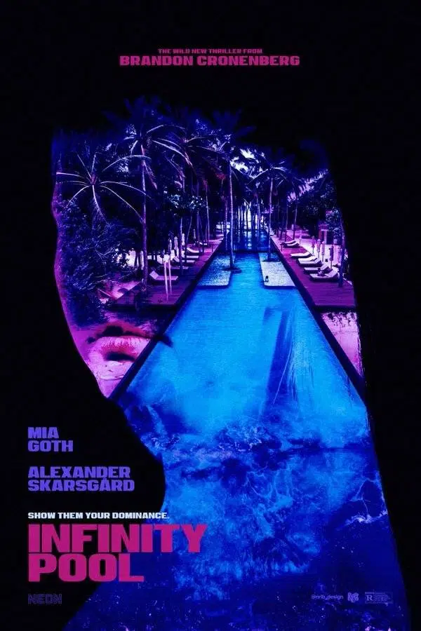'Infinity Pool': Terror com Alexander Skarsgård e Mia Goth ganha pôster ...