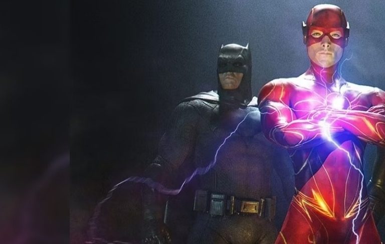 ‘The Flash’: Fan pôster dá destaque ao Batman de Ben Affleck; Confira!