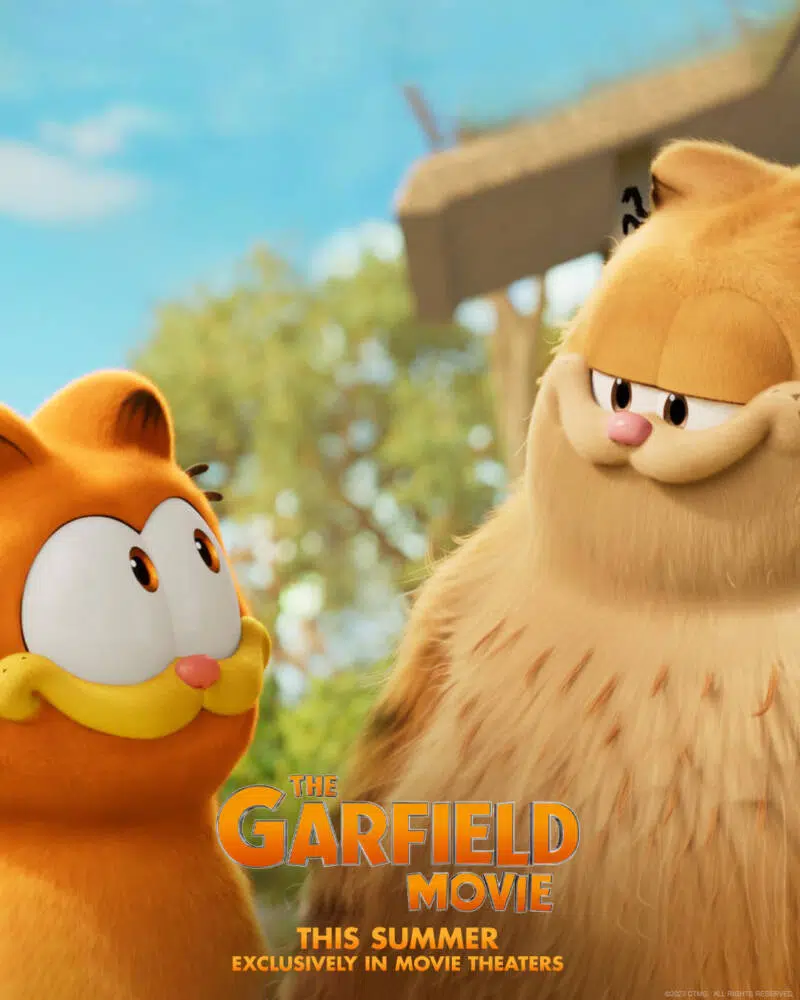 Garfield e seu pai ganham destaque em novo cartaz do filme ‘Fora de ...