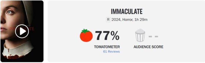 ‘Imaculada’: Terror religioso com Sydney Sweeney estreia com 77% de ...
