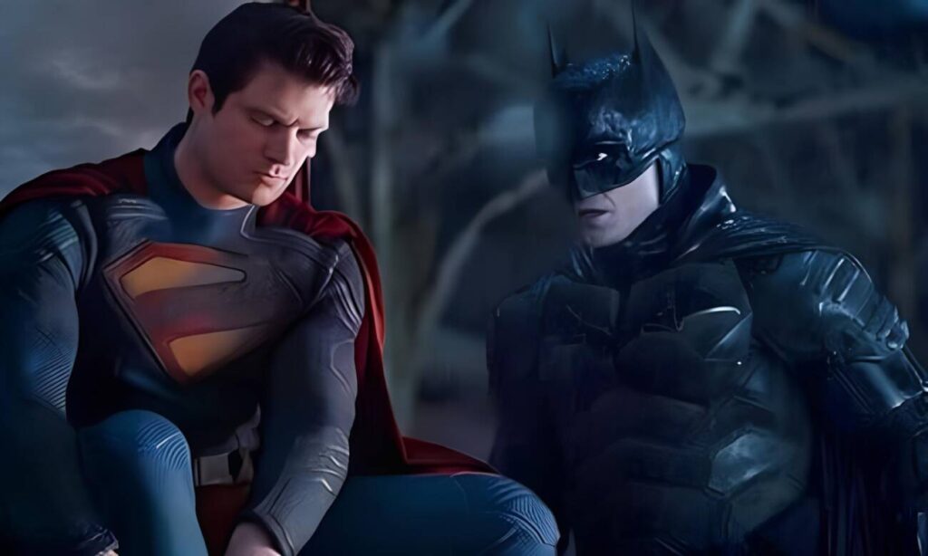 Superman, de David Corenswet, e Batman, de Robert Pattinson, se juntam ...