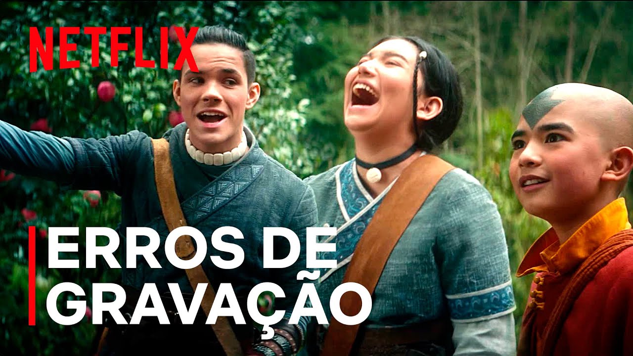 Miniatura do vídeo: Avatar: O Último Mestre do Ar | Erros de Gravação ...