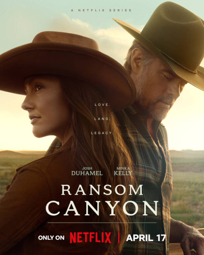 ‘Ransom Canyon’: Josh Duhamel e Minka Kelly brilham no cartaz oficial ...