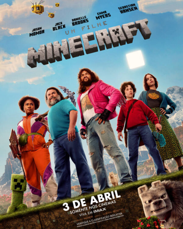 'Um Filme Minecraft': Jason Momoa e Jack Black destacam a importância ...