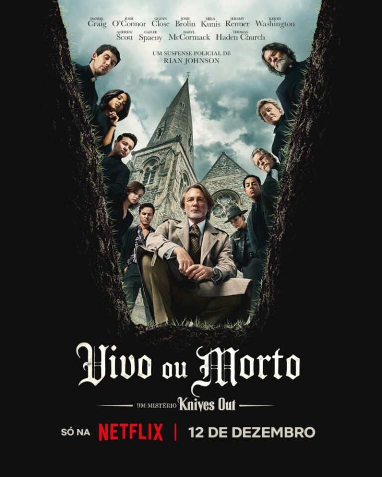 Elenco se reúne no cartaz inédito de ‘Vivo ou Morto: Um Mistério Knives ...
